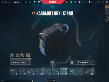 Conta valorant Karambit rgx e vandal - Valorant - Contas - GGMAX