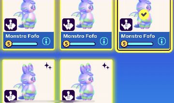 LABUBU SHINY (Monstro Fofo) - PKXD - GGMAX