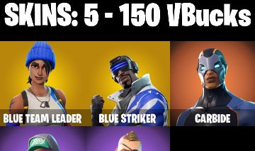 COTNA FORTNITE COM BLUE TEAM - Fortnite - Contas Fortnite - GGMAX