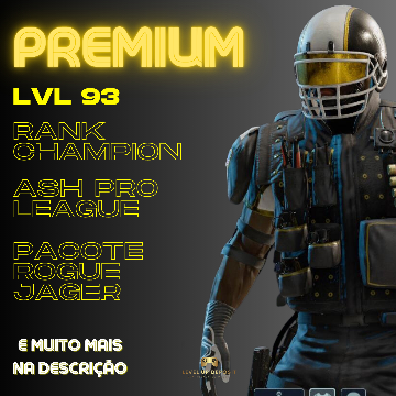 Conta Rainbow Six Nível 93: Rank - Rainbow Six - GGMAX