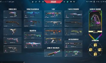 61 SKINS 8 FACAS | VALORANT GO VOL.1 | - Valorant - Contas - GGMAX