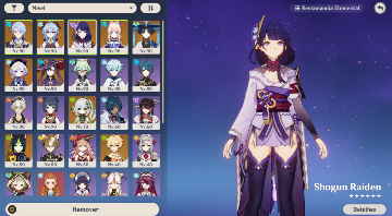 Genshin - RAIDEN / NAHIDA / SCARAMOUCHE - Genshin Impact - Contas - GGMAX