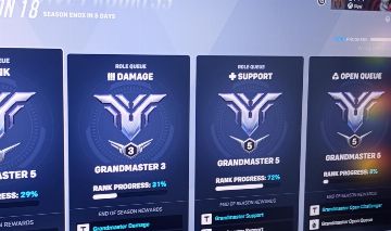 CONTA ELO GM EM TODAS AS FUNÇÕES + FILA - Overwatch - GGMAX