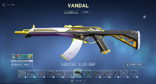 Valorant vandal sublime, 725 vp , passe - Valorant - Contas - GGMAX