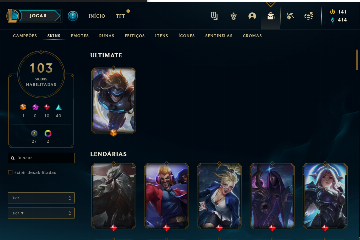 Conta main ad esmeralda 2 dima na - League of Legends - Contas - GGMAX