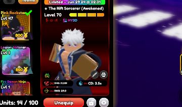 GOJO ALMIGHTY!!!! PROMOÇÃO 250>230 - Roblox - Anime Defenders - GGMAX