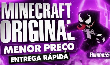 MINECRAFT ORIGINAL: JAVA + BEDROCK - - Minecraft - Contas - GGMAX