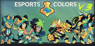 Esport Colors V1., V.2, V.3, OG Color e - Brawlhalla - GGMAX