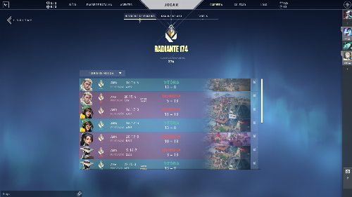 CONTA DE VALORANT, RANK: RADIANT TOP - Valorant - Contas - GGMAX