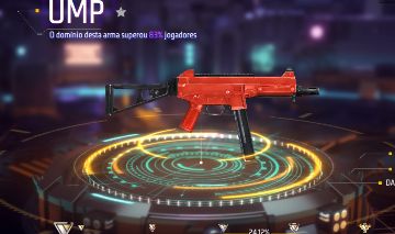 CONTA DE FREE FIRE COM UMP RUBI (VIA - Free Fire - Contas Free Fire - GGMAX