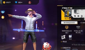 [ FREE FIRE ] CONTA LVL 5 COM 300 Dimas - Free Fire - Contas Free Fire ...