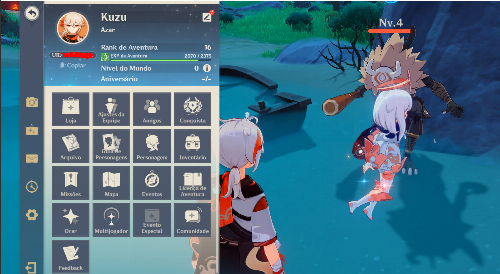 Conta AR16 Kazuha REROLL - Genshin Impact - GGMAX