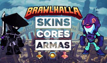 BRAWLHALLA KEYS - SKINS / CORES / ARMAS - Brawlhalla - Códigos, Keys e ...