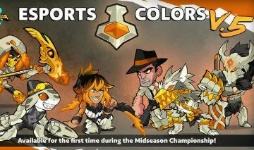 ESPORTS COLORS V4 E V5 e Charged og - Brawlhalla - Códigos, Keys e ...