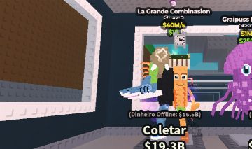 LA GRANDE COMBINASION COM METEORITO de - Roblox - Roube um Brainrot - GGMAX