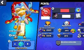 90/91 65 MIL TROFÉUS PIN R35 MAIS DE - Brawl Stars - GGMAX