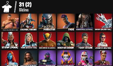 CONTA COM PASSE DA MARVEL COMPLETO, - Fortnite - Contas Fortnite - GGMAX
