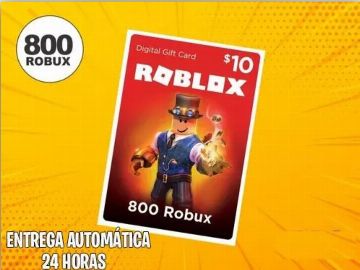 800 robux gift card entrega imediata - Gift Cards - GGMAX