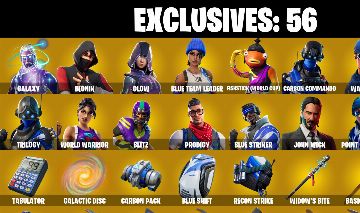 380 SKINS IKONIK GALAXY GALAXY GLOW - Fortnite - Contas Fortnite - GGMAX