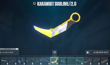 CONTA VALORANT COM KARAMBIT SUBLIME, - Valorant - Contas - GGMAX