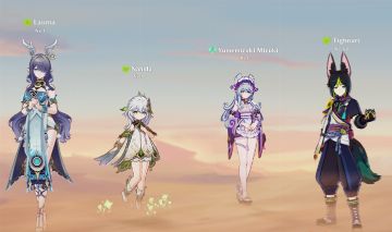 LAUMA C1 + BIS / NAHIDA + BIS / TIGH C1 - Genshin Impact - Contas - GGMAX