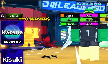 Conta com (kazana+kisuki) - Roblox - Haikyuu Legends - GGMAX