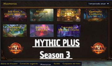 Rush Mitica + / Pedra-chave - Season 3 - World of Warcraft - Serviços e ...