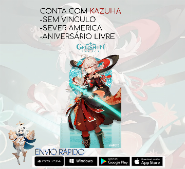 Conta Kazuha - Genshin Impact - Contas Reroll - GGMAX