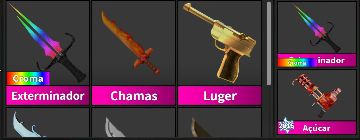 Goldys e Guns mm2 - Roblox - Outros jogos Roblox - GGMAX