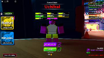 CONTA VBL BAKURI, UCHIKAI, REDIRECTION - Roblox - Haikyuu Legends - GGMAX