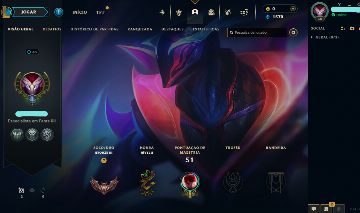 CONTA UPADA A MÃO + SKIN ZED EMPÍREO + - League of Legends - Contas - GGMAX