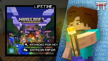 MINECRAFT FULL ACESSO (Java & Bedrock - Minecraft - GGMAX