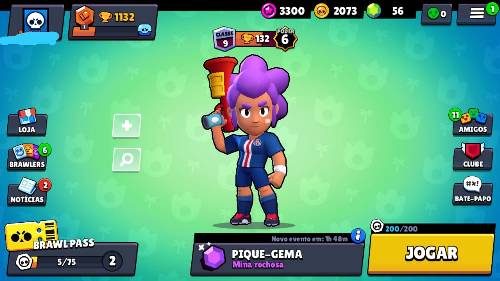 SHELLY PSG SHELLY ESTELAR JESSIE - Brawl Stars - GGMAX