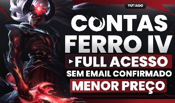 [MEGA PROMOÇÃO] CONTAS DE LOL FERRO IV, - League of Legends - Contas ...