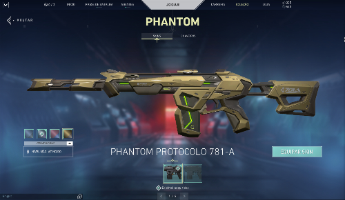 Conta de Valorant ,Skin da Phantom - Valorant - Contas - GGMAX