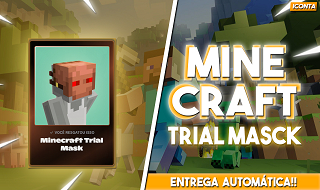 MINECRAFT - SKIN: TRIAL MASK (ENTREGA - Minecraft - GGMAX
