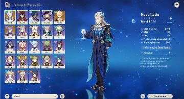 Neuvillette C4, Keqing, AR 48, + 23 - Genshin Impact - Contas - GGMAX
