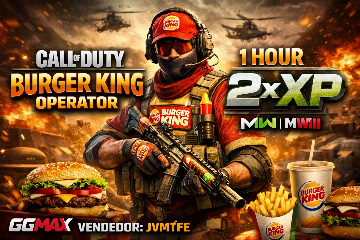 (COD) Burguer King Operator + 1 Hour 2x - Call of Duty - COD Warzone ...