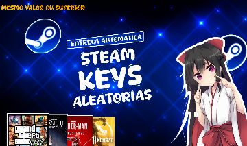 STEAM KEY ALEATORIA ( ENTREGA - Steam - Códigos e Keys - GGMAX