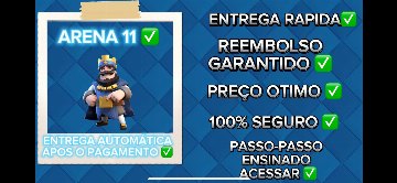 Conte arena 11 clash royale Entrega - Clash Royale - GGMAX