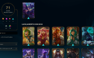 Conta de LOL UNRANKED main sup/mago - League of Legends - Contas - GGMAX