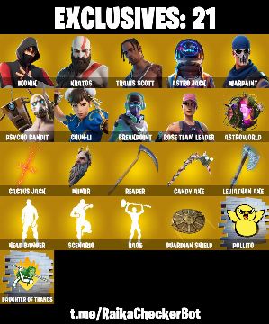 FORTNITE STW 293 SKINS IKONIK, TRAVIS, - Fortnite - Contas Fortnite - GGMAX