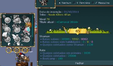 CONTA TRANSFORMICE, LEVEL 76, CONTA DE - Transformice - GGMAX