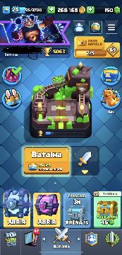 CONTA CLASH ROYALE 5000 TROFÉUS - Clash Royale - GGMAX
