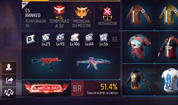 CONTA COM UMP RUBI PARA SAIR HOJE!!!! - Free Fire - Contas Free Fire ...