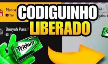 Codiguinho do Trident Free fire - Free Fire - Outros - GGMAX