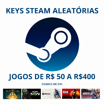 STEAM KEYS ALEATORIAS / STEAM KEY DE - Steam - Códigos e Keys - GGMAX