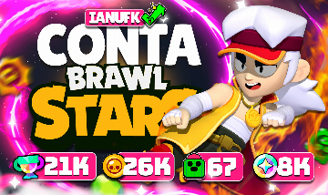 CONTA COM FANG FURIOSO + STU ATLETA + - Brawl Stars - GGMAX