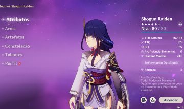 Raiden Shogun + Xilonen + Kinich + - Genshin Impact - Contas - GGMAX