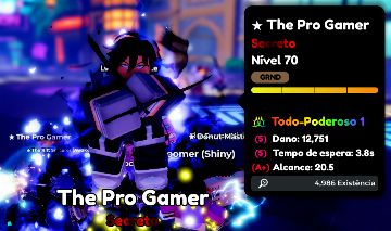 Venda de Secrets *THE GAMER PRO* se - Roblox - Anime Defenders - GGMAX